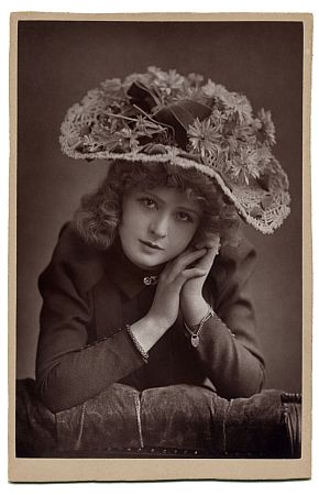 FootlightNotes, a cabinet photograph of Lady Dunlo, the former...